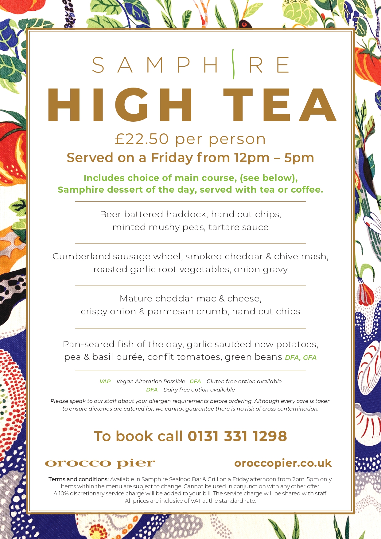 Samphire Cocktail Bar & Restaurant South Queensferry - Orocco Pier